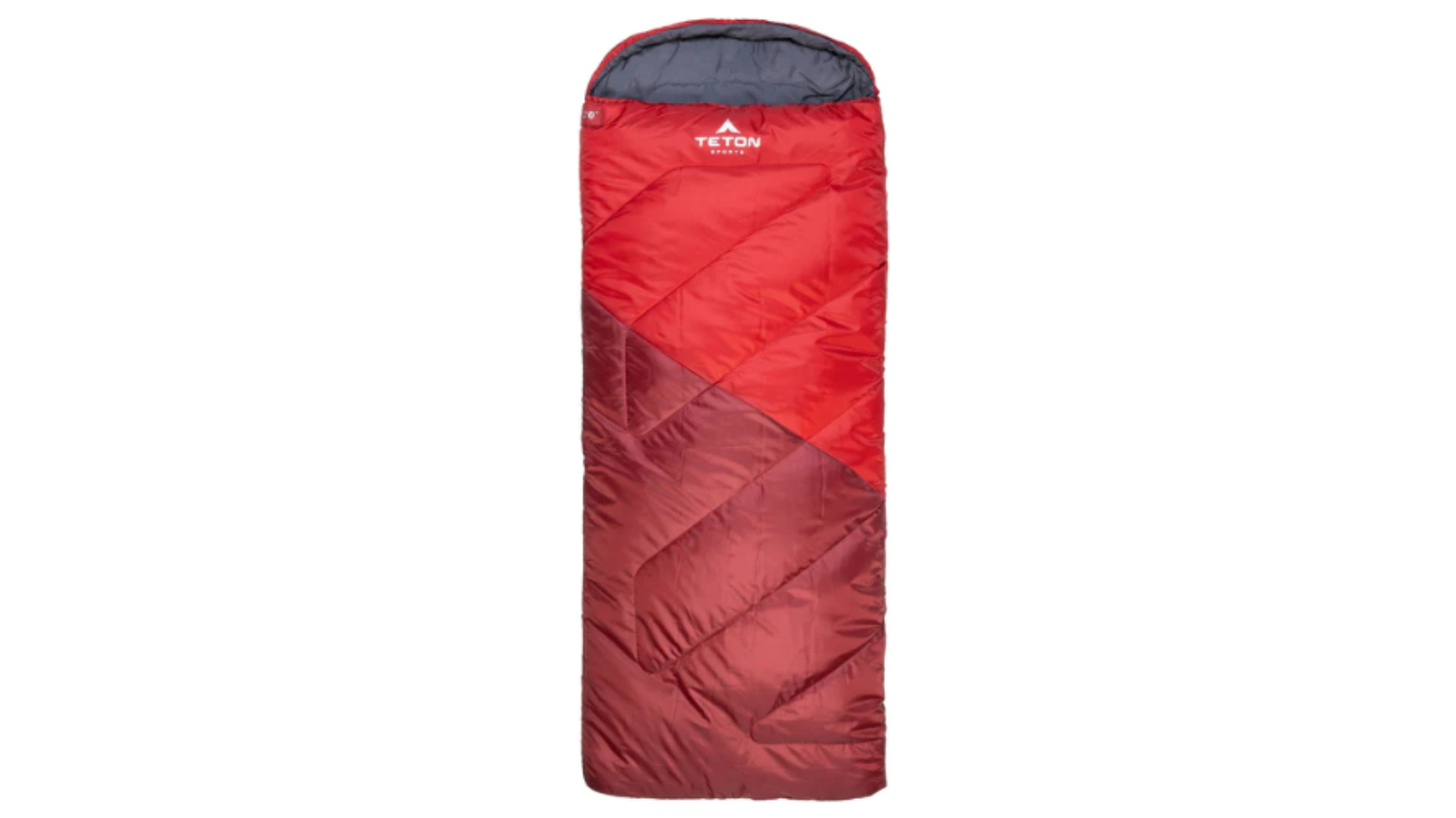 Teton Sports Little Right Zip -7C/20F Sleeping Bag - Ruby/Grey | Harvey ...