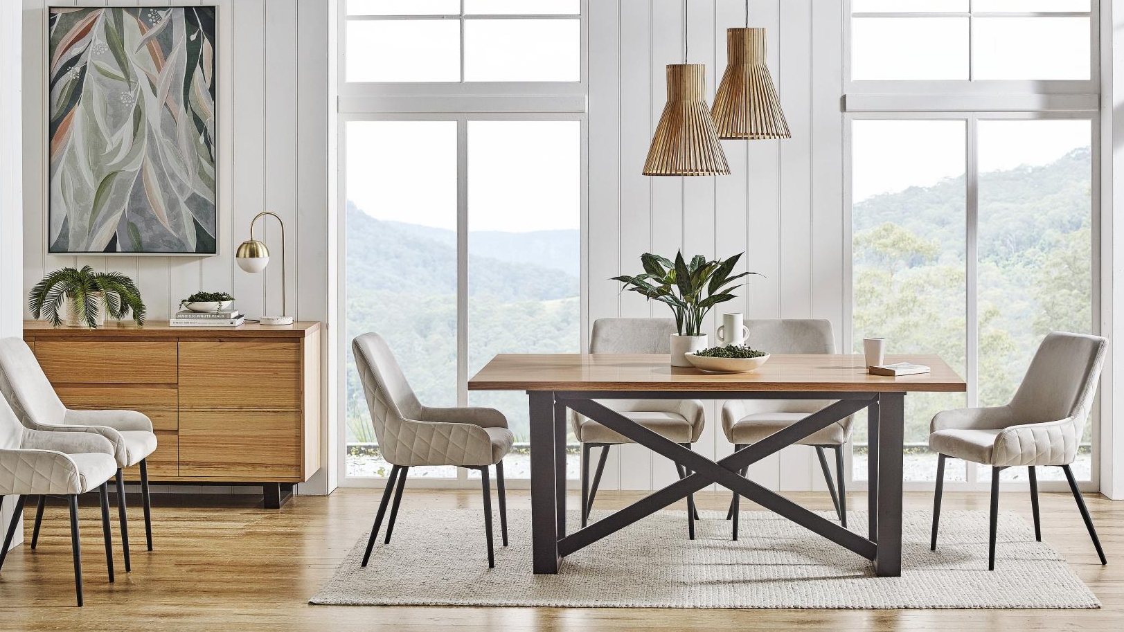 Triumph Basel Dining Table | Harvey Norman