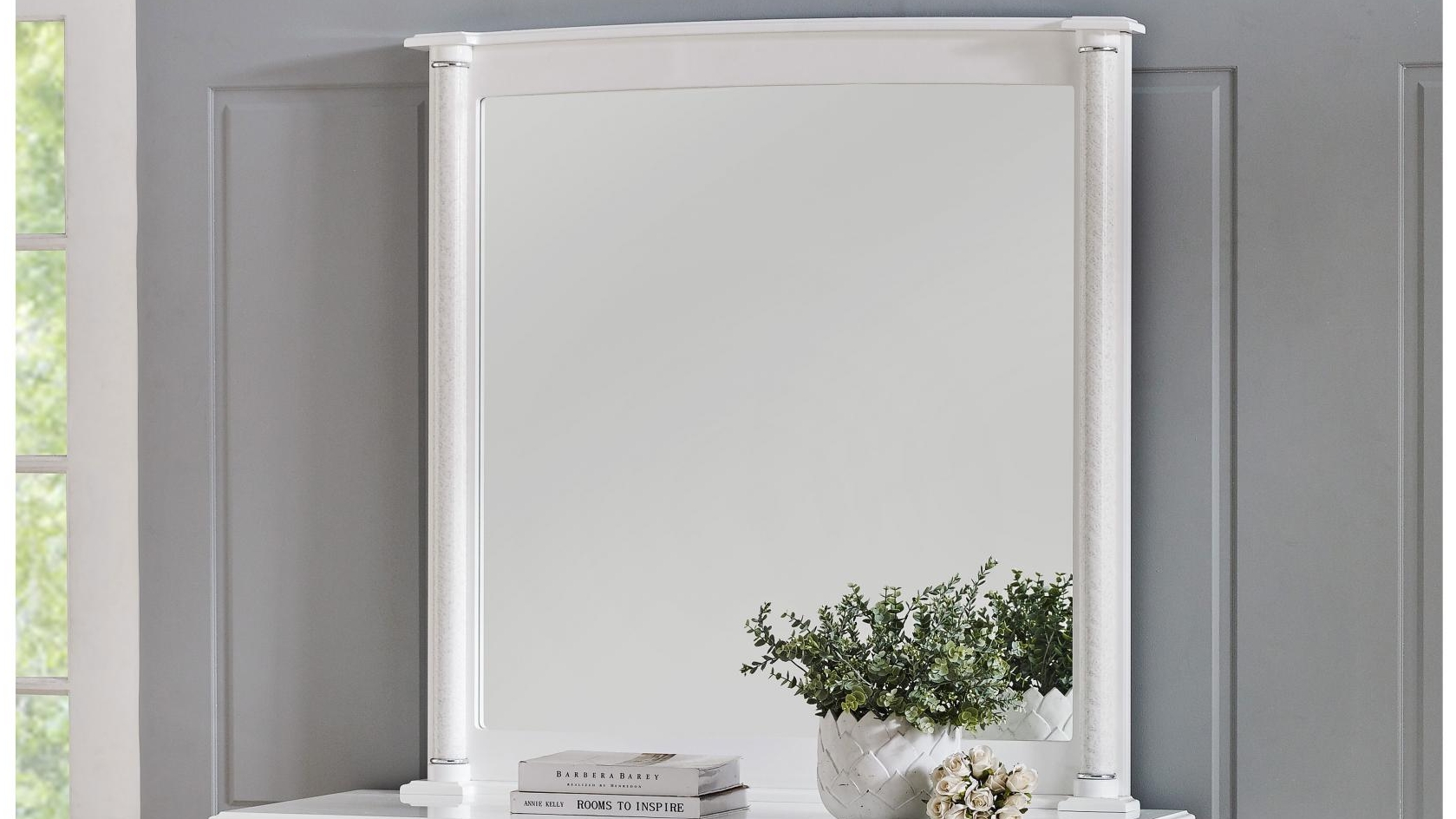 Corinthian Mirror | Harvey Norman