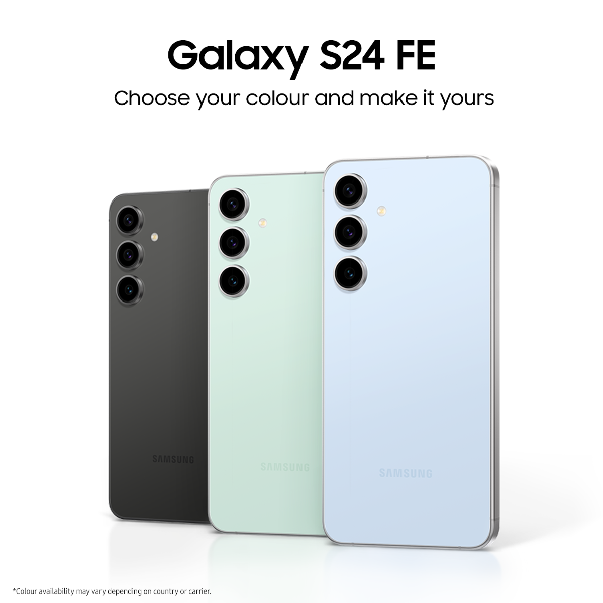 Samsung Galaxy S24 FE 128GB - Graphite | Harvey Norman