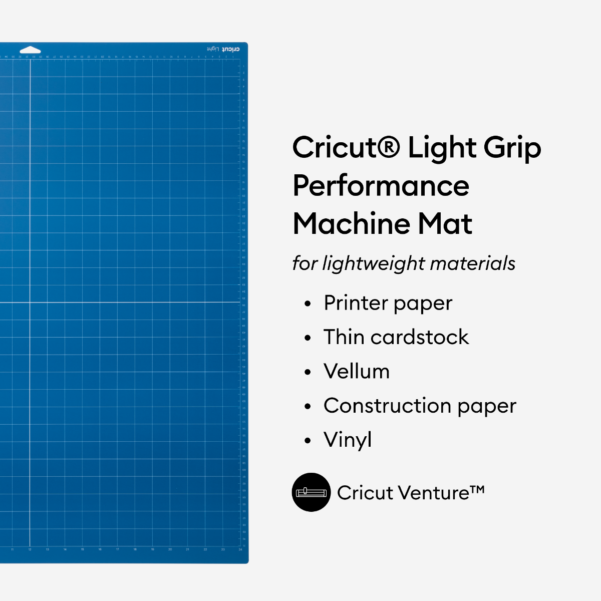 Cricut Venture Light Grip Performance Machine Mat (24 in x 28 in ...