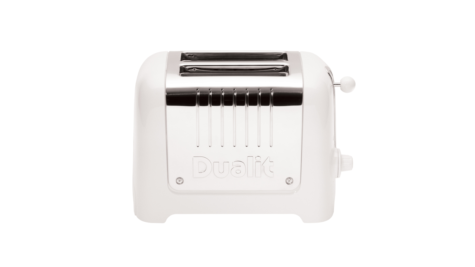 Dualit 2-Slice Lite Toaster - Gloss White | Harvey Norman