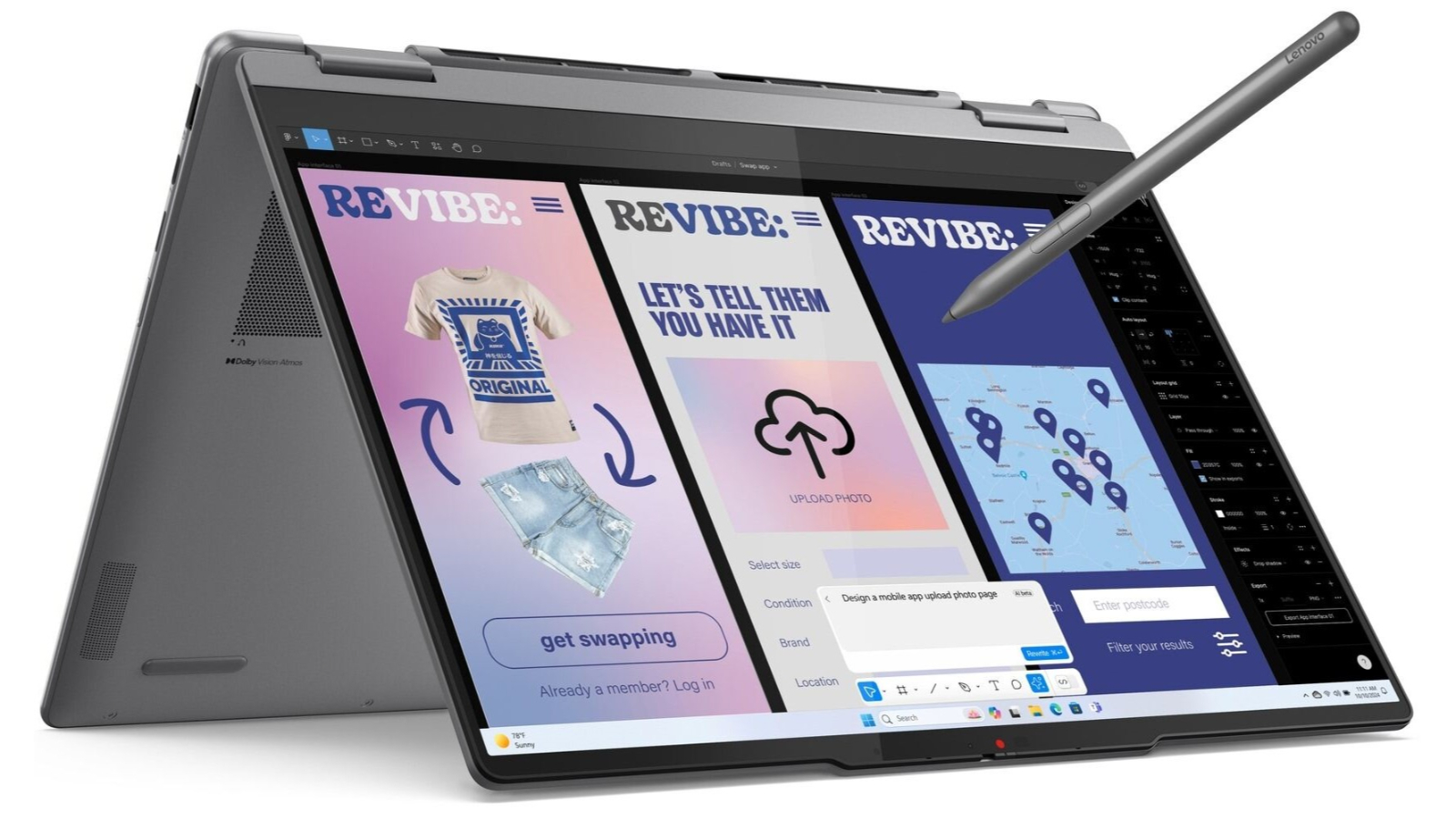 Lenovo Yoga 7 14-inch 2.8K OLED Intel Core Ultra 7-258V/32GB/1TB SSD Next Gen AI CoPilot+ 2-in-1 ...