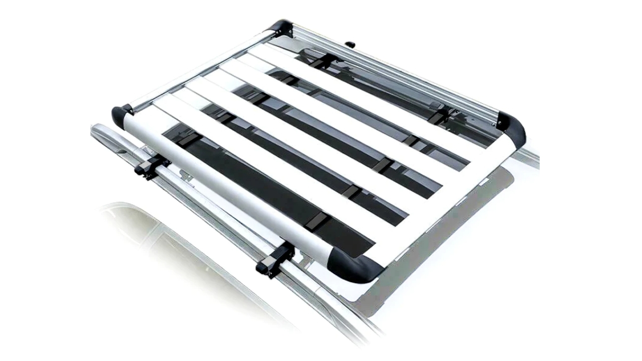 Elora 160 x 100 Single Car Roof Rack Tray - Silver | Harvey Norman