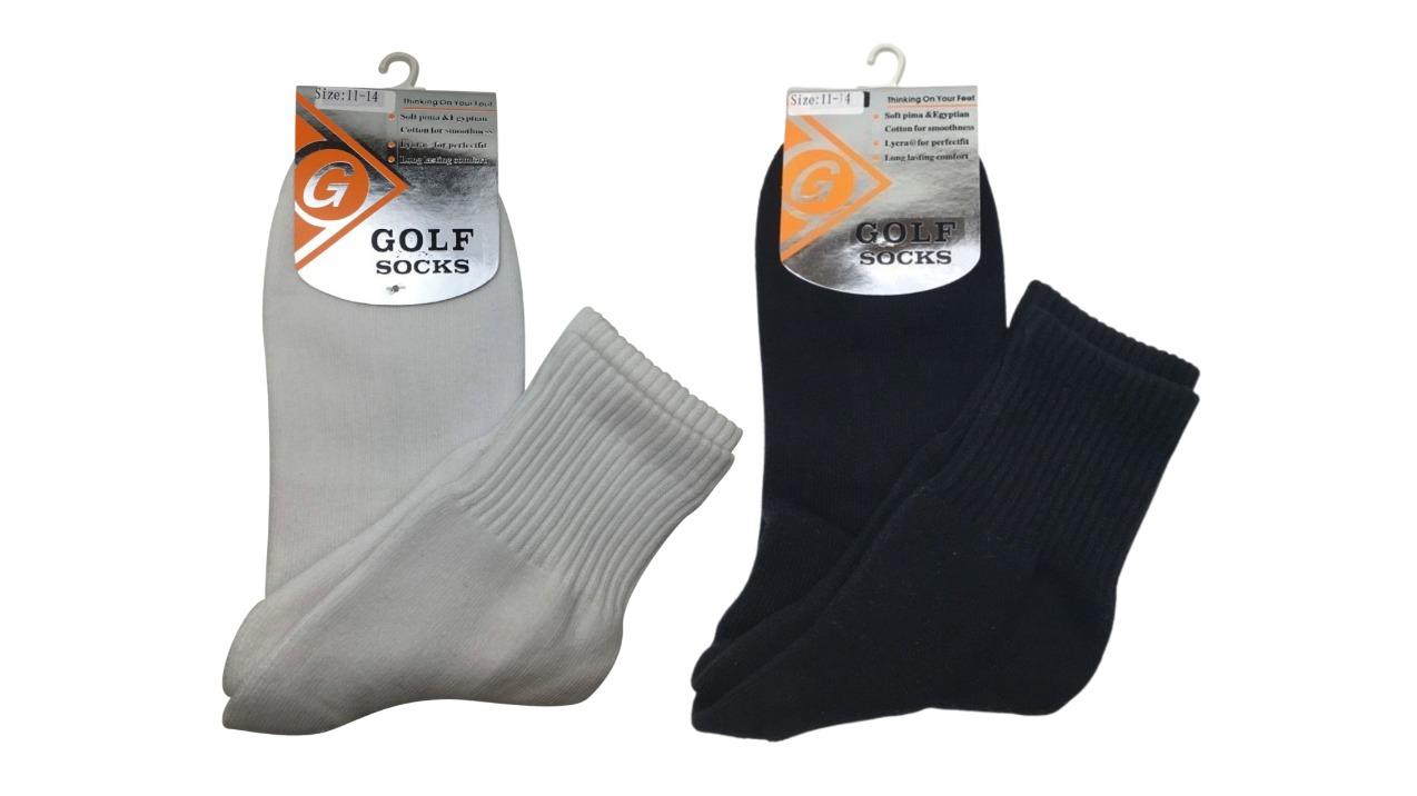 BR 2 Pair Crew Quarter Plain Sport Golf Sock | Harvey Norman