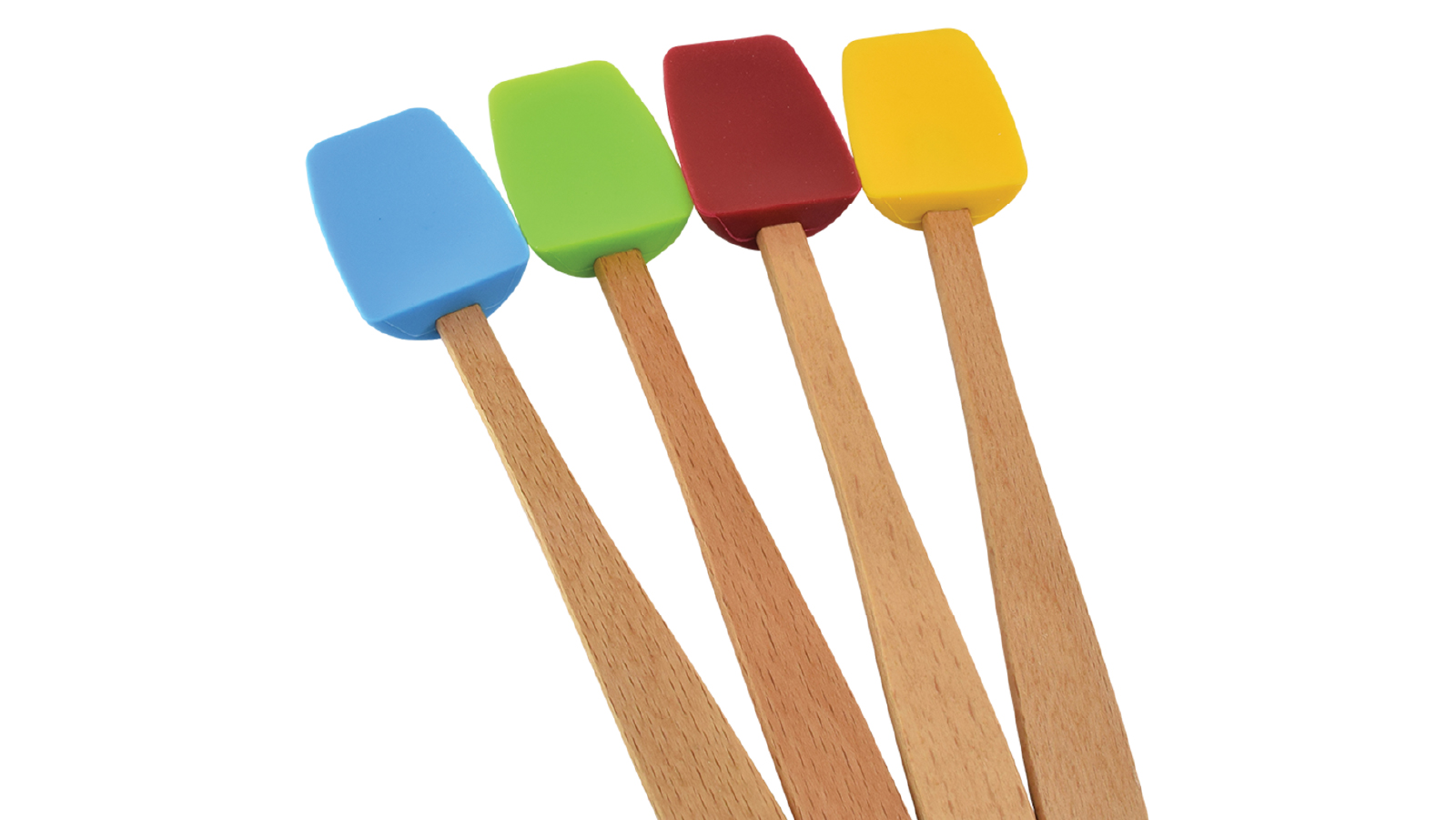 Appetito 4 Set of Silicone Mini Spoon Spatula | Harvey Norman