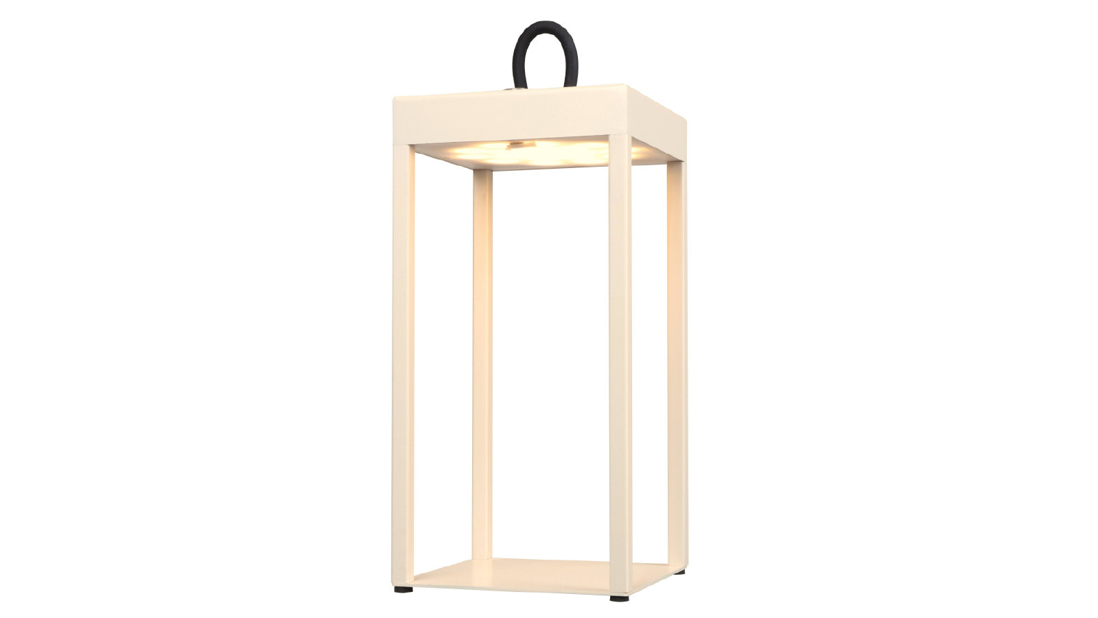 Pretty & Practical Lumomark Beige Rechargeable Table Lamp, USB Charge ...