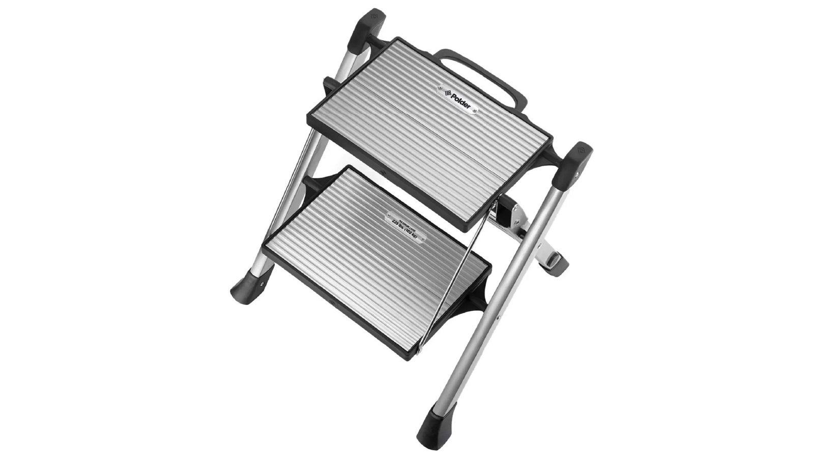 Polder 2 Steps Folding Portable Step Ladder | Harvey Norman
