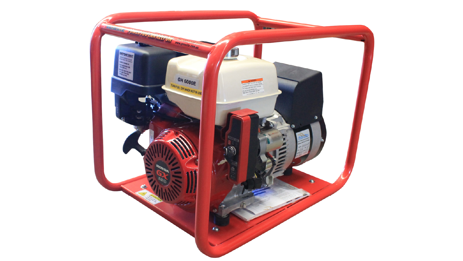 Honda 7.5kVA Honda Powered Petrol Single Phase AVR Generator | Harvey ...