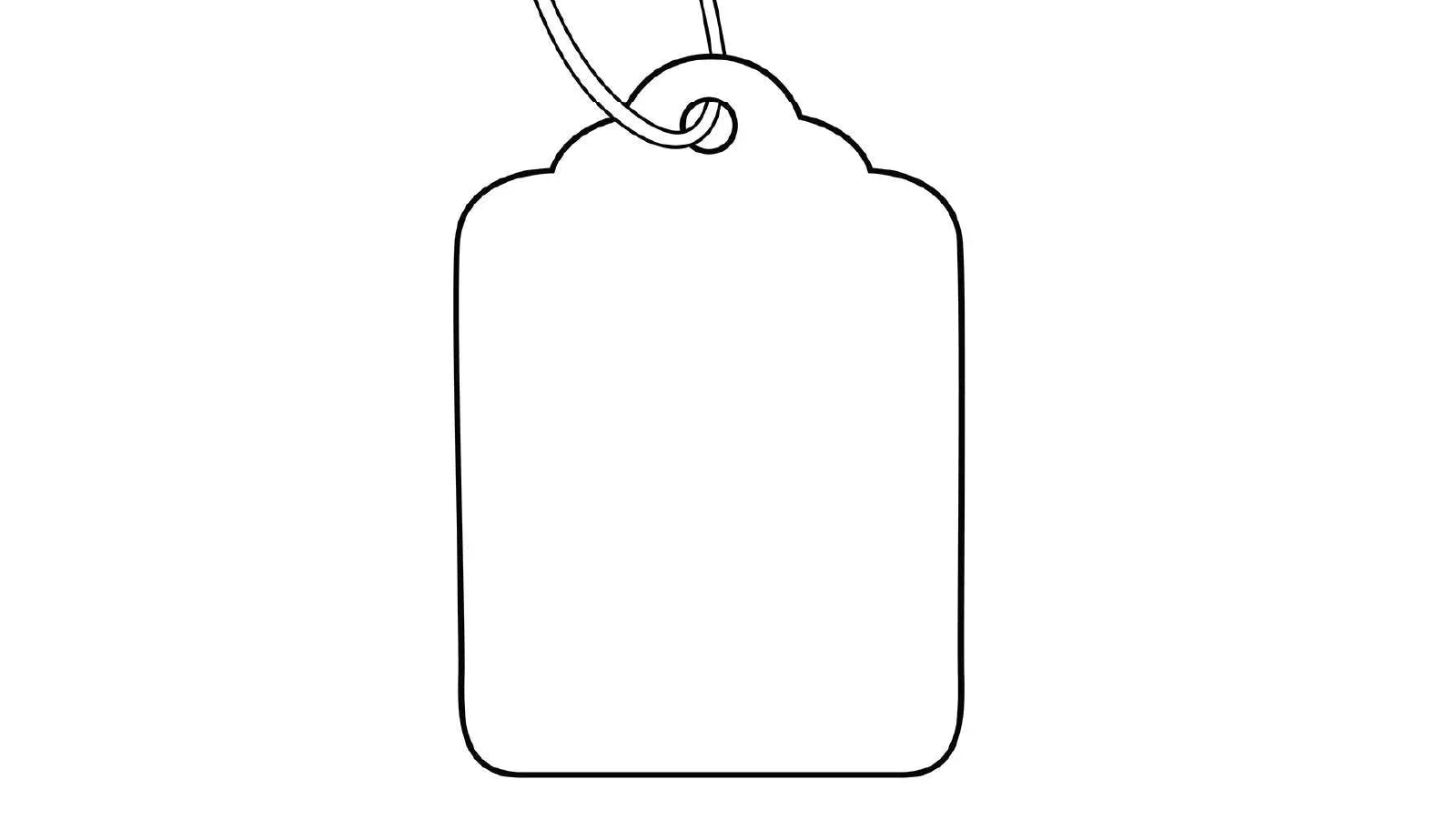 Avery Box of 1000 26H White Merchandise Tags Size 47 x 30mm | Harvey Norman