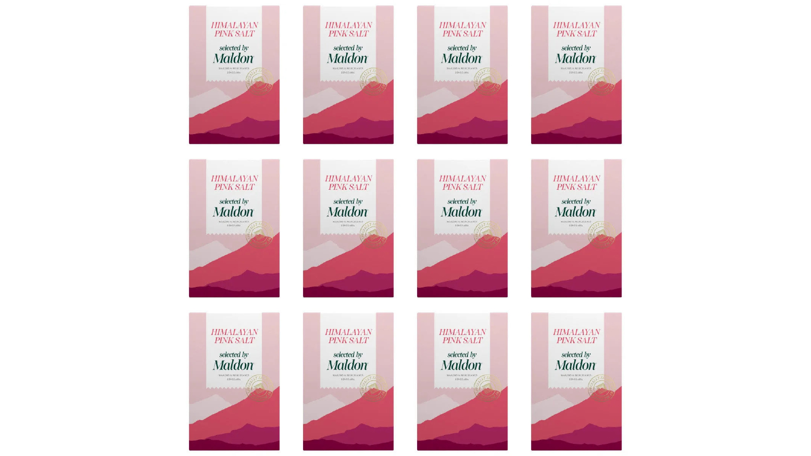 Maldon 12 Pack of Himalayan Rock Salt - 250g | Harvey Norman