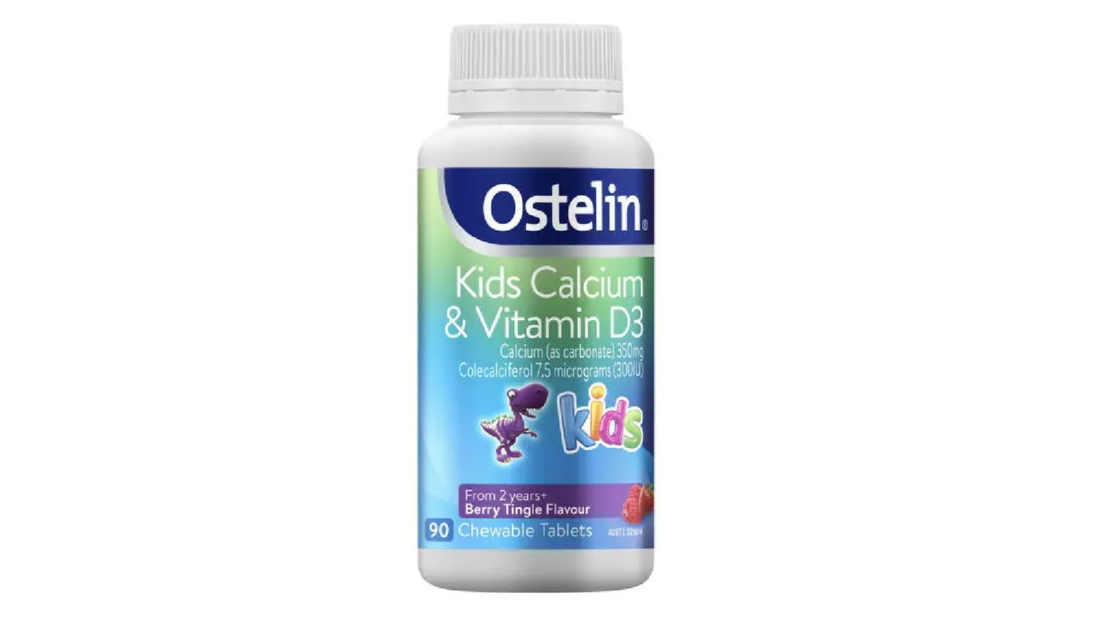 Ostelin Kids Calcium and Vitamin D3 - 90 Chewable Tablets | Harvey Norman