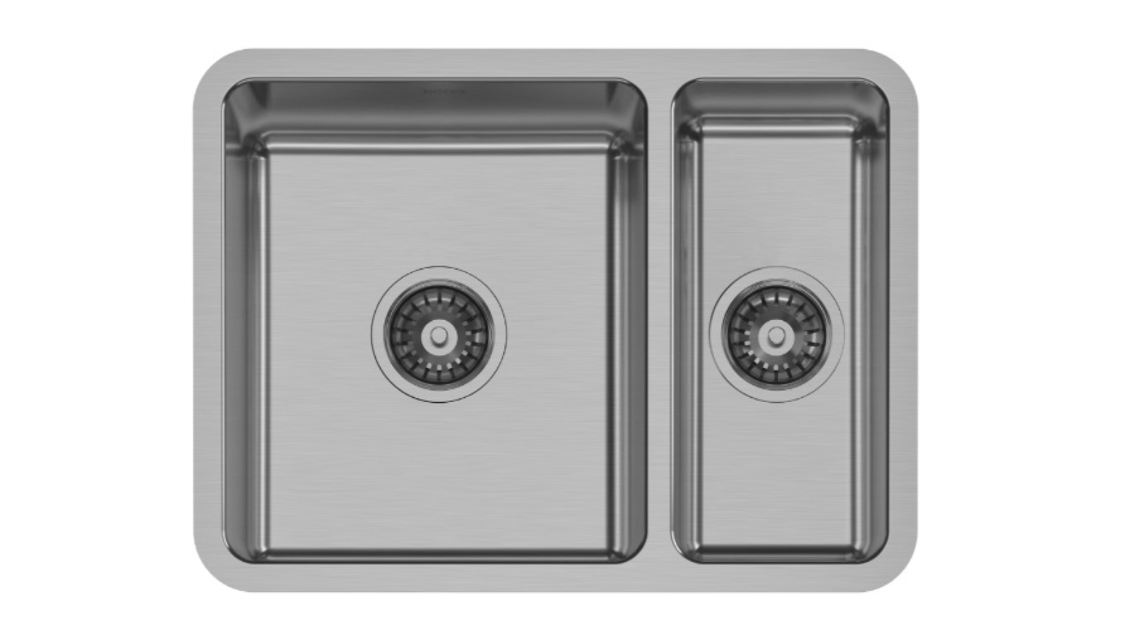 Phoenix 2000 Series 1 and 1/2 Bowl Sink - Stainless Steel | Harvey Norman