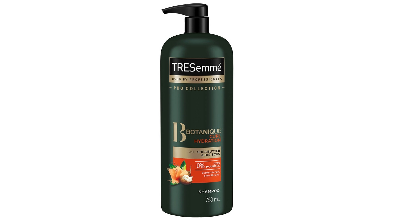 Tresemme Pro Collection 750ml Botanique Curl Hydration Shampoo | Harvey ...