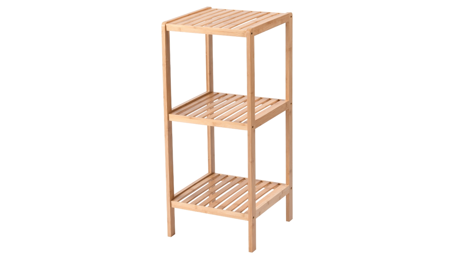 Sherwood Vivonne 3-Tier Natural Bamboo Shelf | Harvey Norman