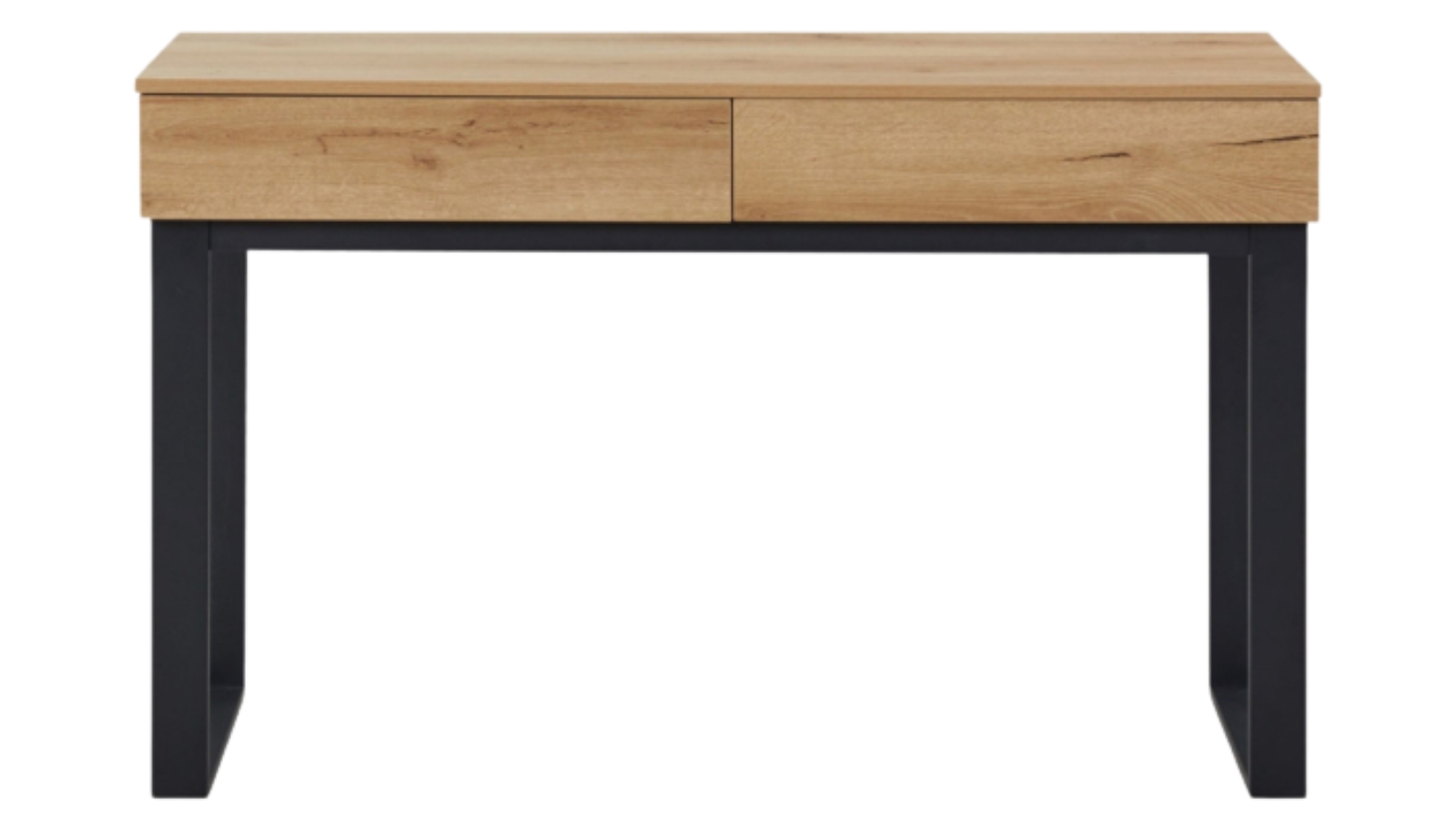 HEQS Particle Board Bronte 76 x 120 x 45cm Writing Desk - Natural Oak ...