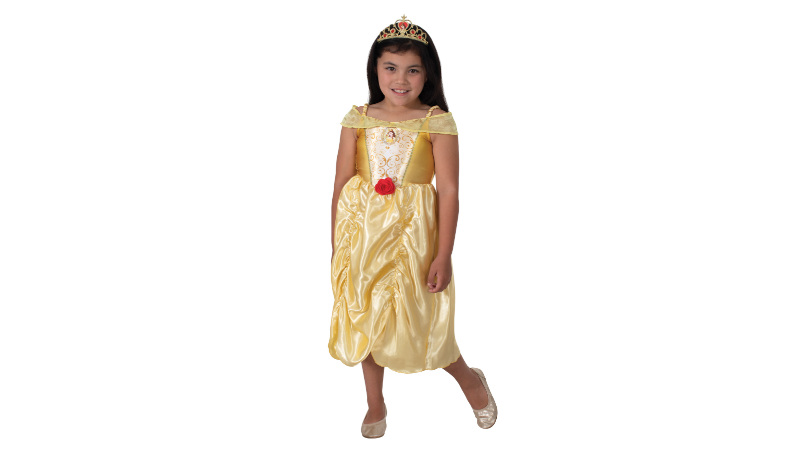 Rubies Belle Costume and Tiara - 5-6year | Harvey Norman
