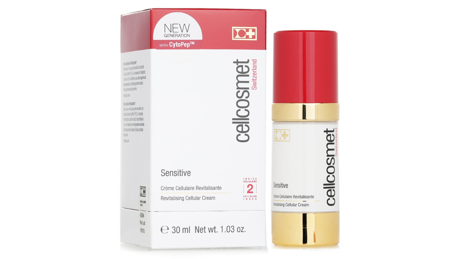 Cellcosmet and Cellmen Sensitive Revitalising Cellular Cream - 30ml/1 ...