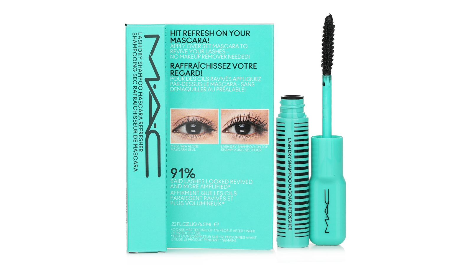 MAC Black Lash Dry Shampoo Mascara Refresher - 6.5ml/0.22oz | Harvey Norman