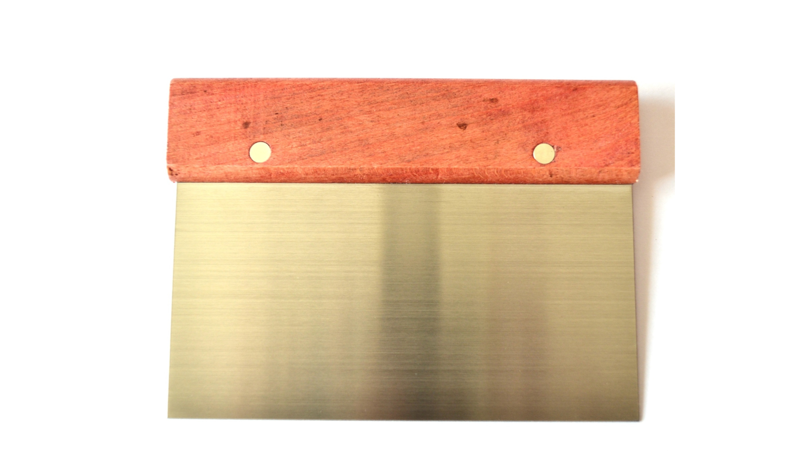 Chef Inox Wood and Stainless Steel Dough Scraper | Harvey Norman