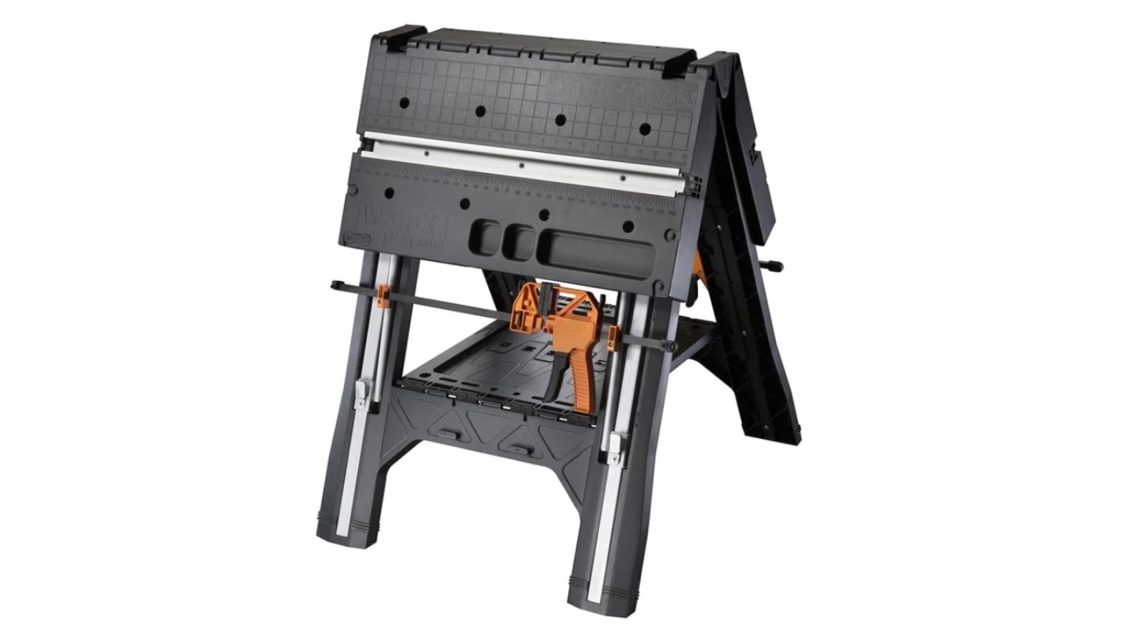 Worx Pegasus Multi-Function Work Table and Sawhorse with Quick Clamps ...