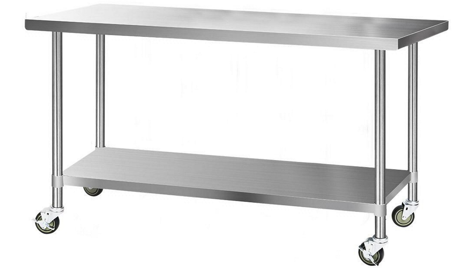 Cefito 182.9cmx76cm Stainless Steel Kitchen Bench Prep Table with ...