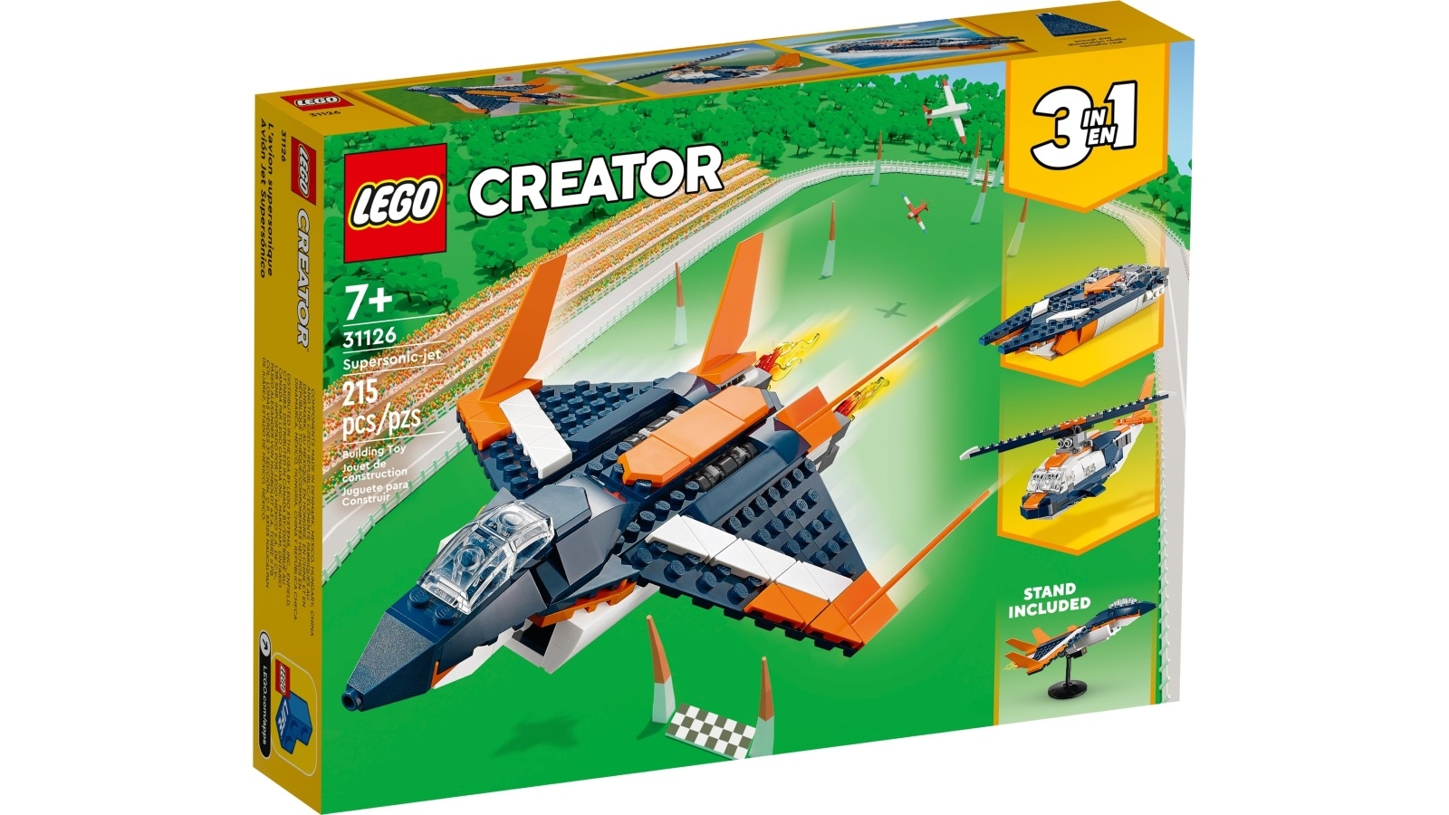 LEGO 31126 Supersonic-jet - Creator 3-in1 | Harvey Norman