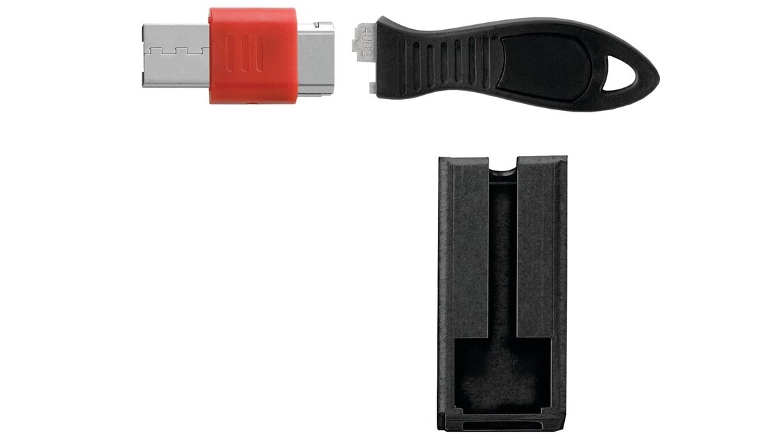 Kensington USB Port Lock with Square Cable Guard | Harvey Norman
