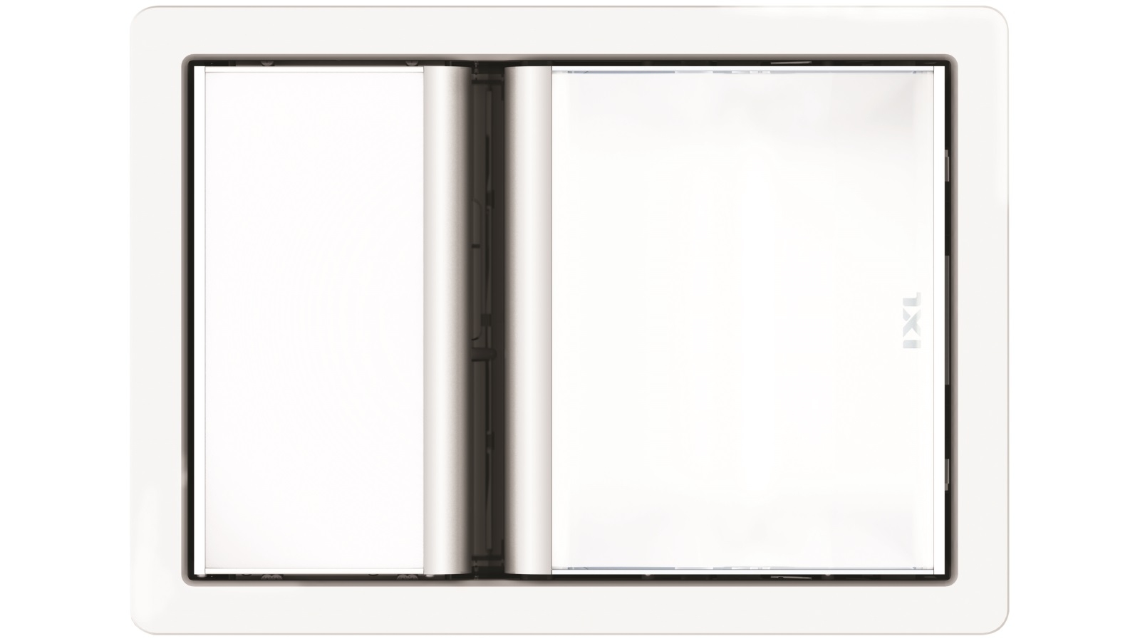 IXL Tastic Luminate Single 3-in-1 Bathroom Heater, Light & Fan - White ...