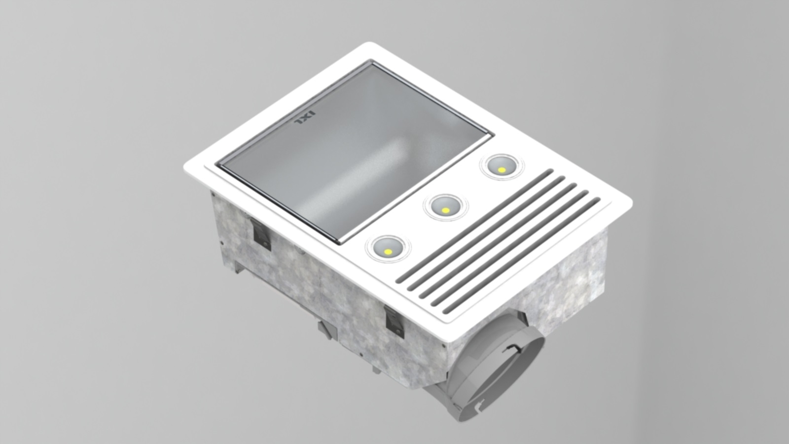 IXL Tastic Ovation 3-in-1 Bathroom Heater Exhaust Fan & Lighting ...