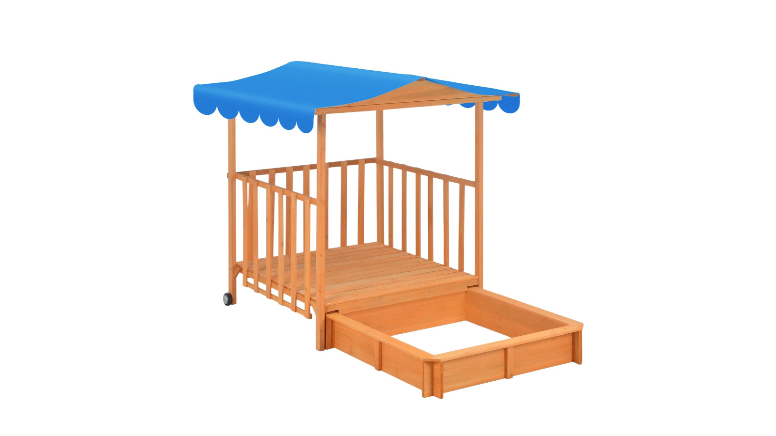 Kidbot Kids Wooden Retractable Playhouse Activity Center | Harvey Norman