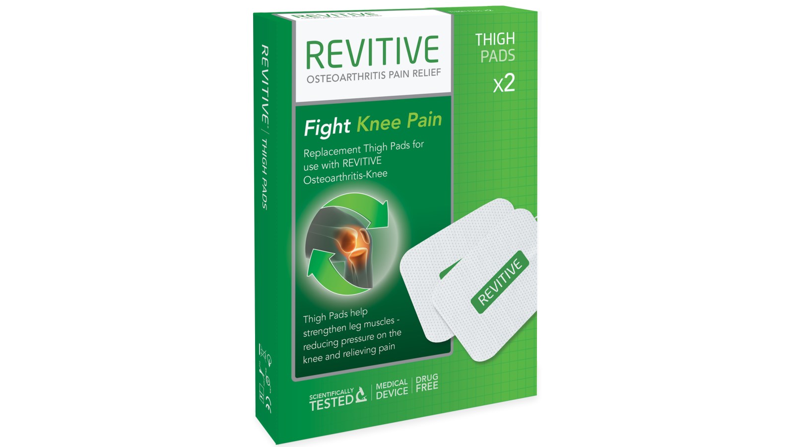 Revitive Osteoarthritis Knee Thigh Pad | Harvey Norman