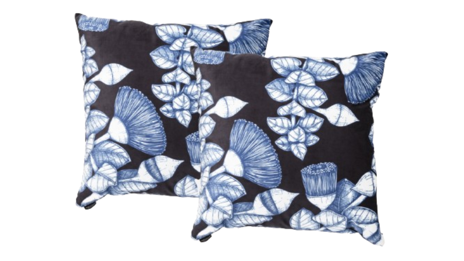 Renee Taylor Bush Land Velvet Printed Cushion | Harvey Norman