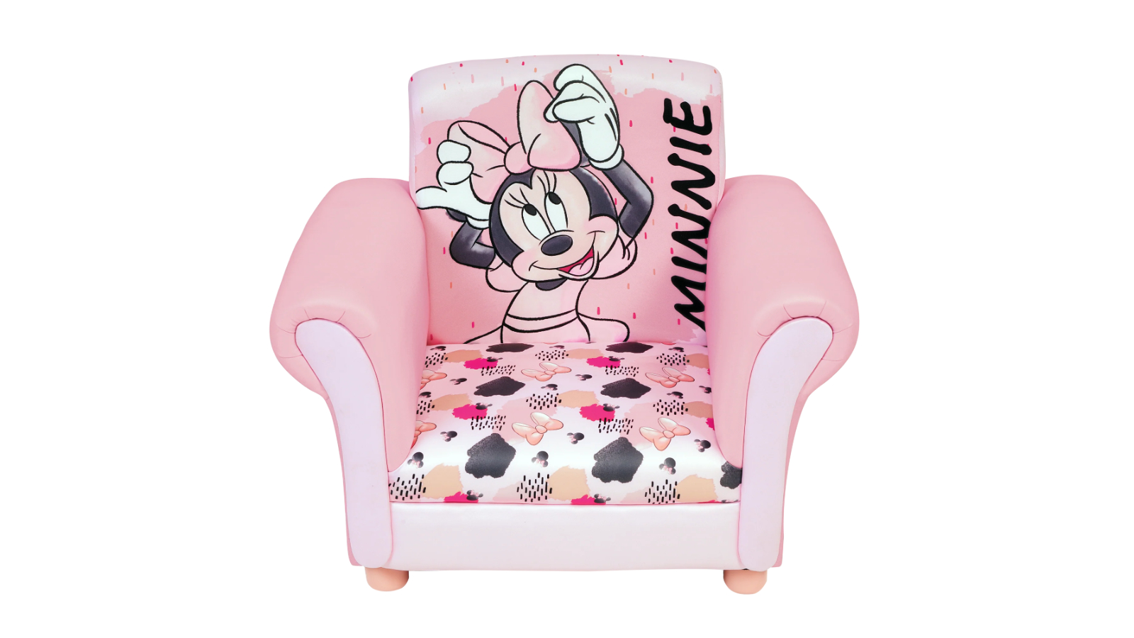 Minnie Mouse Kids Upholstered Chair | Harvey Norman
