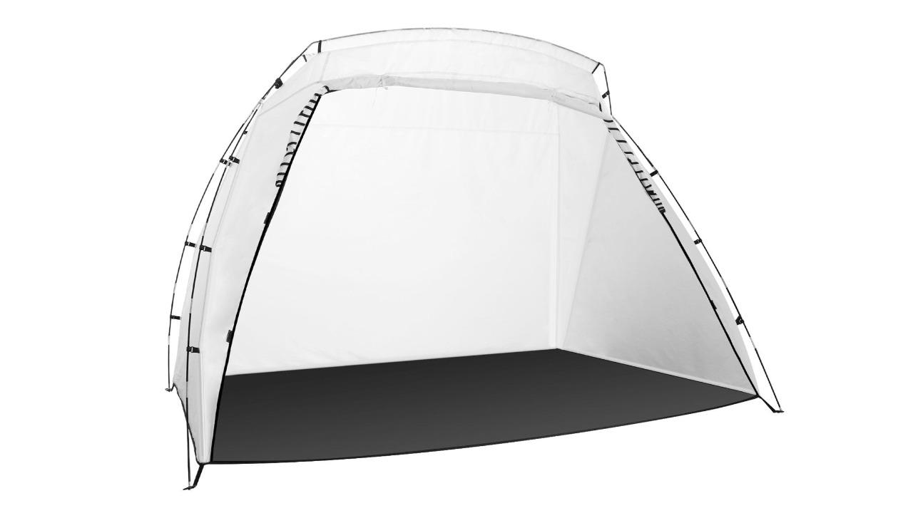 White Portable Spray Paint Tent - 259 x 183 x 168cm | Harvey Norman