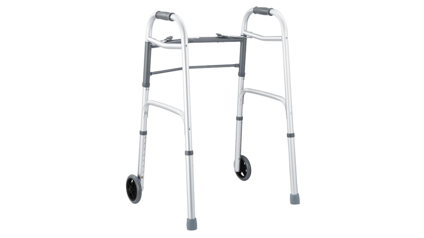 LUXSUITE 3-in-1 Aluminum Frame Elderly Height Adjustable Lightweight ...