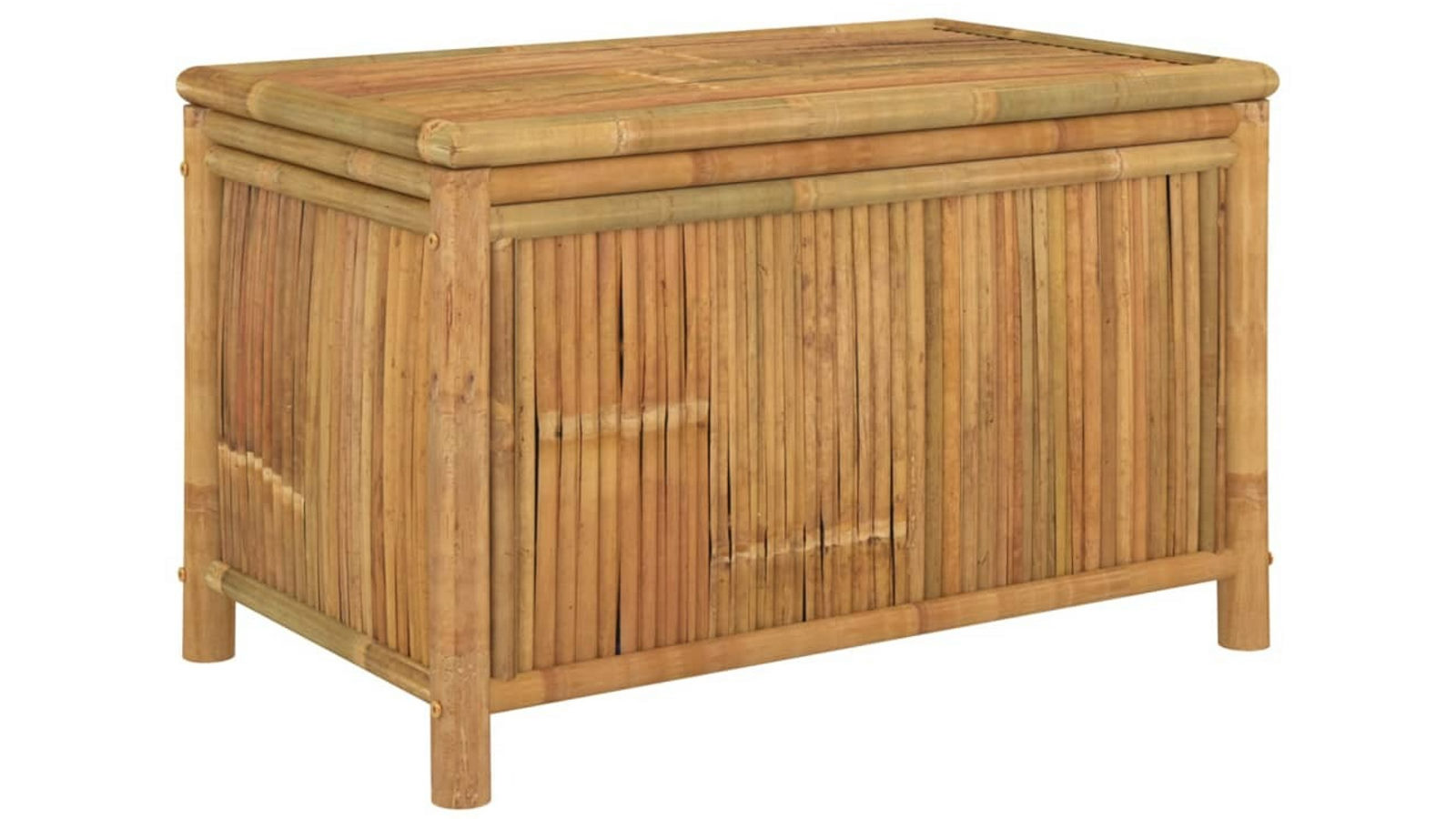 vidaXL 90 x 52 x 55cm Bamboo Garden Storage Box | Harvey Norman