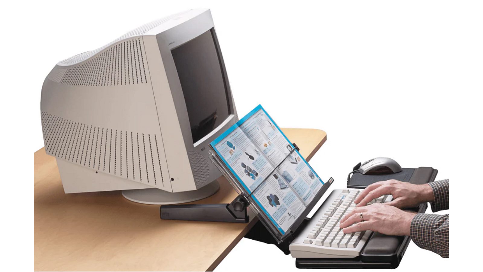 3M DH640 Document Paper Holder Stand In-Line A3 | Harvey Norman