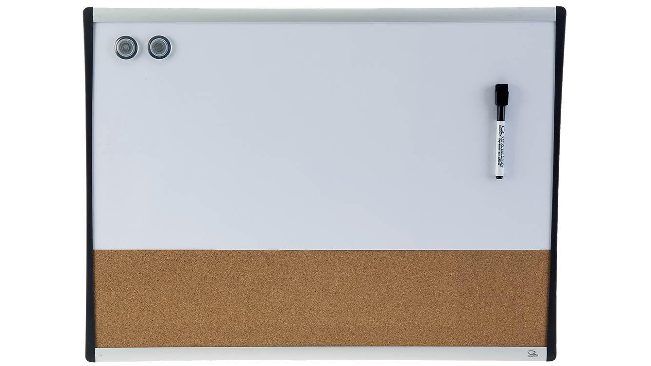 Quartet 46 x 61cm Arc Combination Board | Harvey Norman