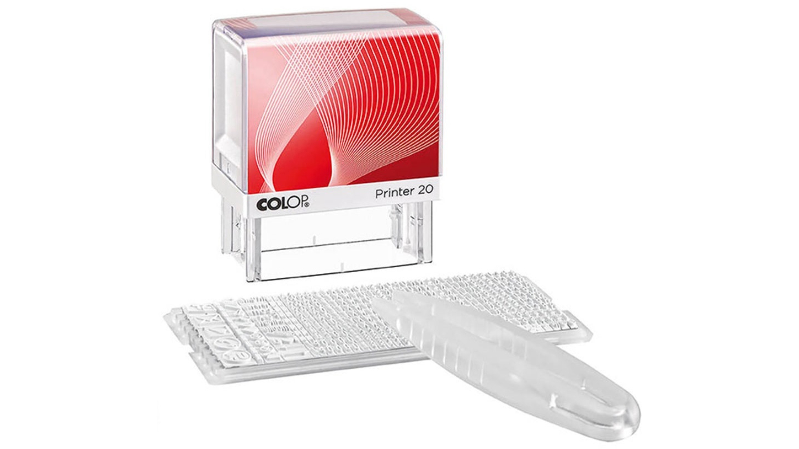 Colop P20 Do It Yourself Stamp Set - Black | Harvey Norman