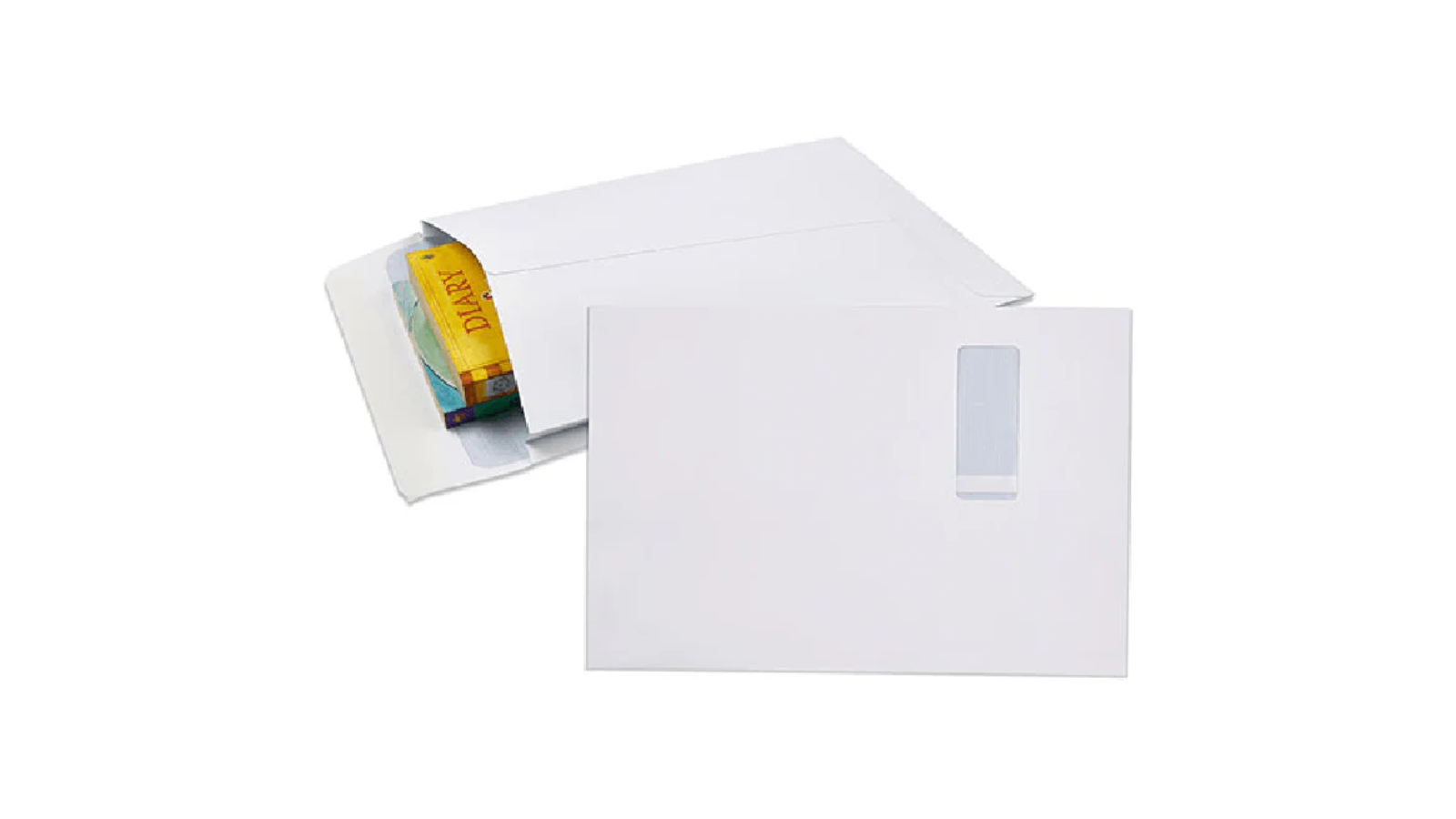 Cumberland Pack of 50 C4 Expandable Strip Seal Window Face Envelope 22. ...