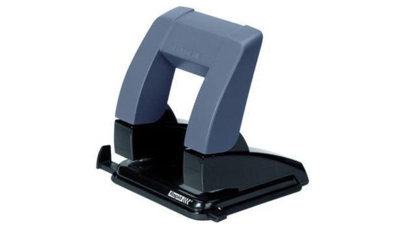 Rapid SP20 20 Sheet 2-Hole Pressless Clamshell Punch - Black | Harvey ...