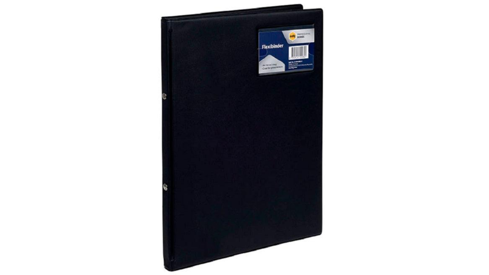 Marbig A4 2 Ring 2cm Flexibinder Folder - Black | Harvey Norman