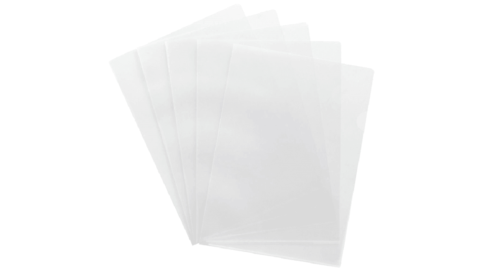 Cumberland Pack of 100 Top Side Opening A4 Clear Letter Files | Harvey ...