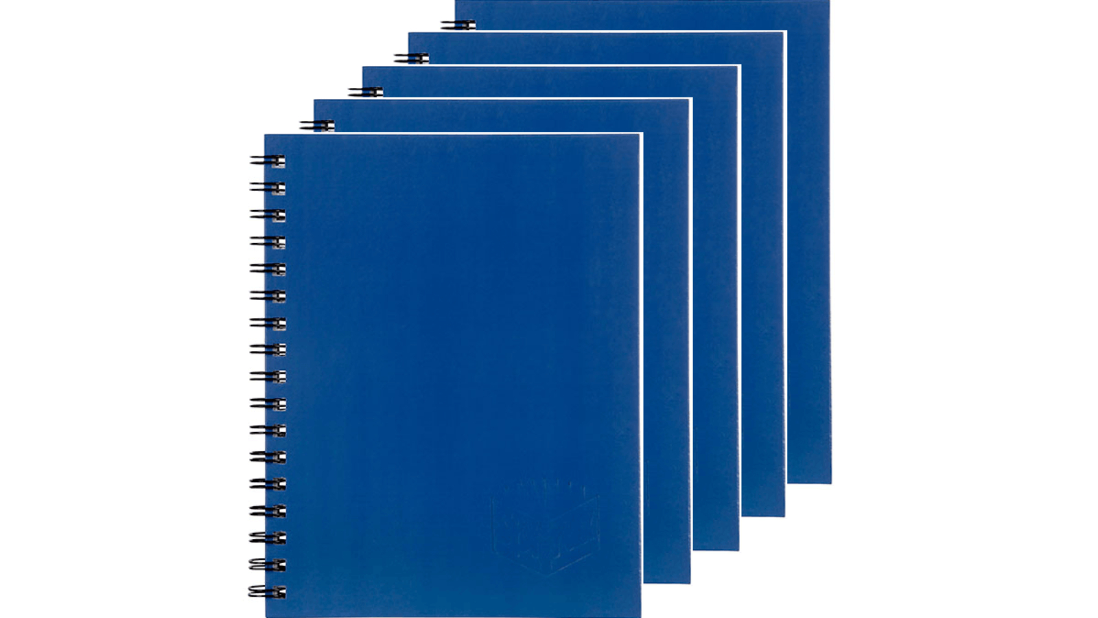 Spirax 512 Pack of 5 Ruled Hard Cover A4 200 Page 0.7cm Spiral Bound ...