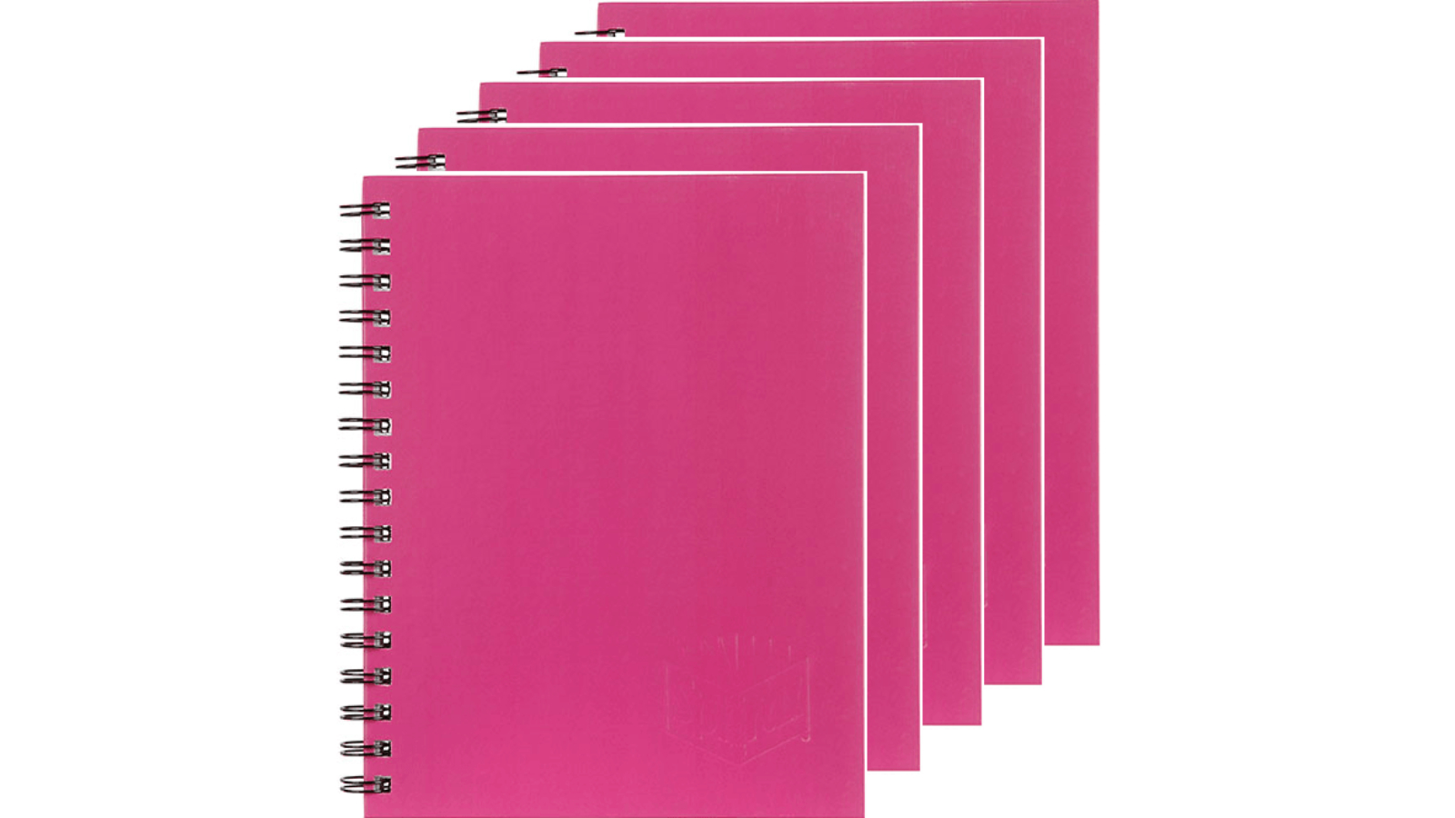 Spirax 512 Pack of 5 Ruled Hard Cover A4 200 Page 0.7cm Spiral Bound ...
