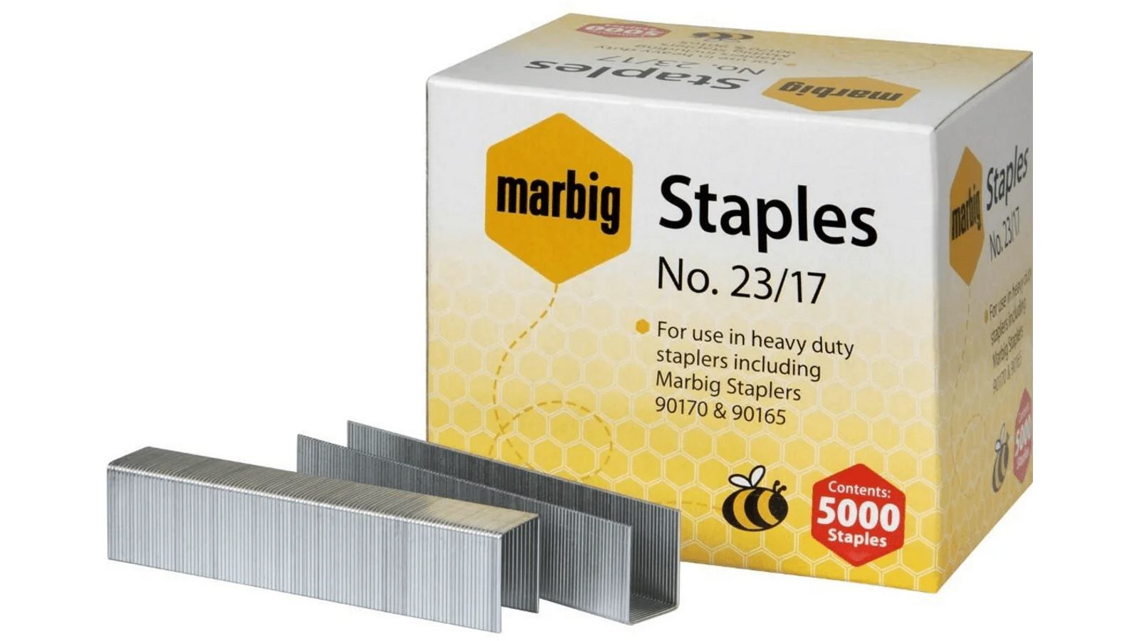 Marbig 23/17 Heavy Duty Staples - Box of 5000 | Harvey Norman
