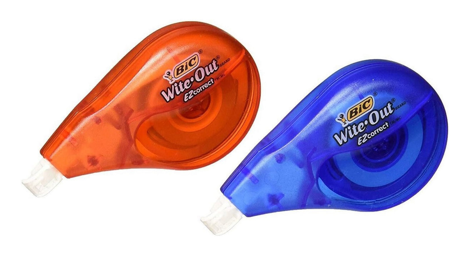 Bic Boax of 10 Wite-Out Ez Correction White Tape Cover Up Out | Harvey ...