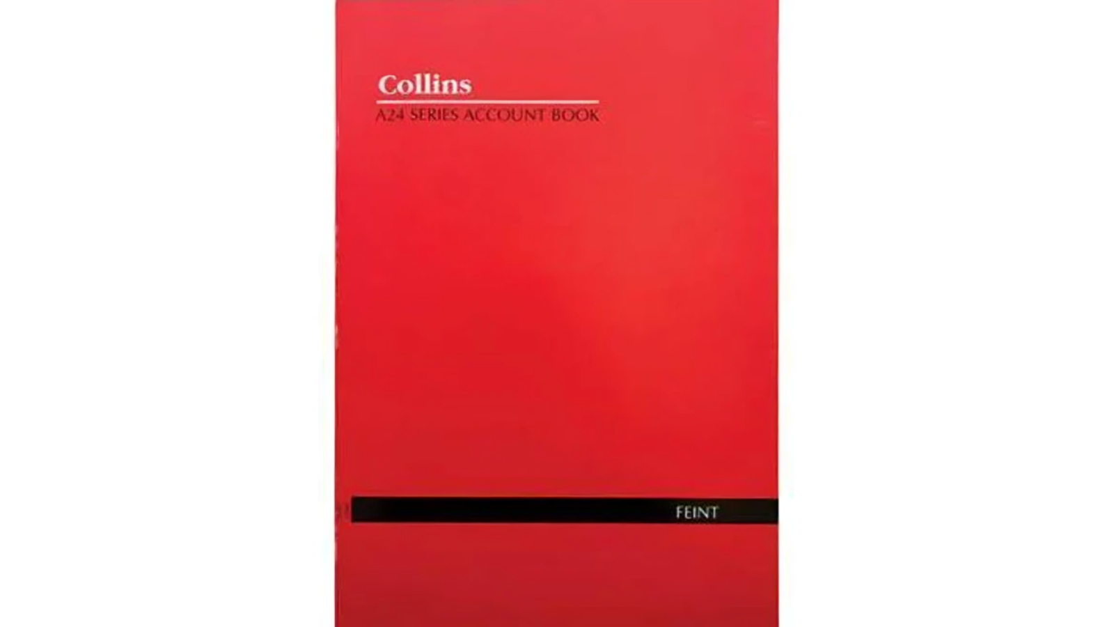 Collins-Debden A24 A4 Rule Stapled Series Account Book - Red | Harvey ...