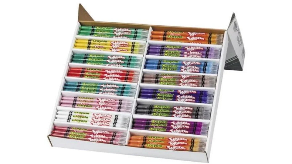 Crayola 240-Pack Twistables Crayons Assorted Classpack | Harvey Norman